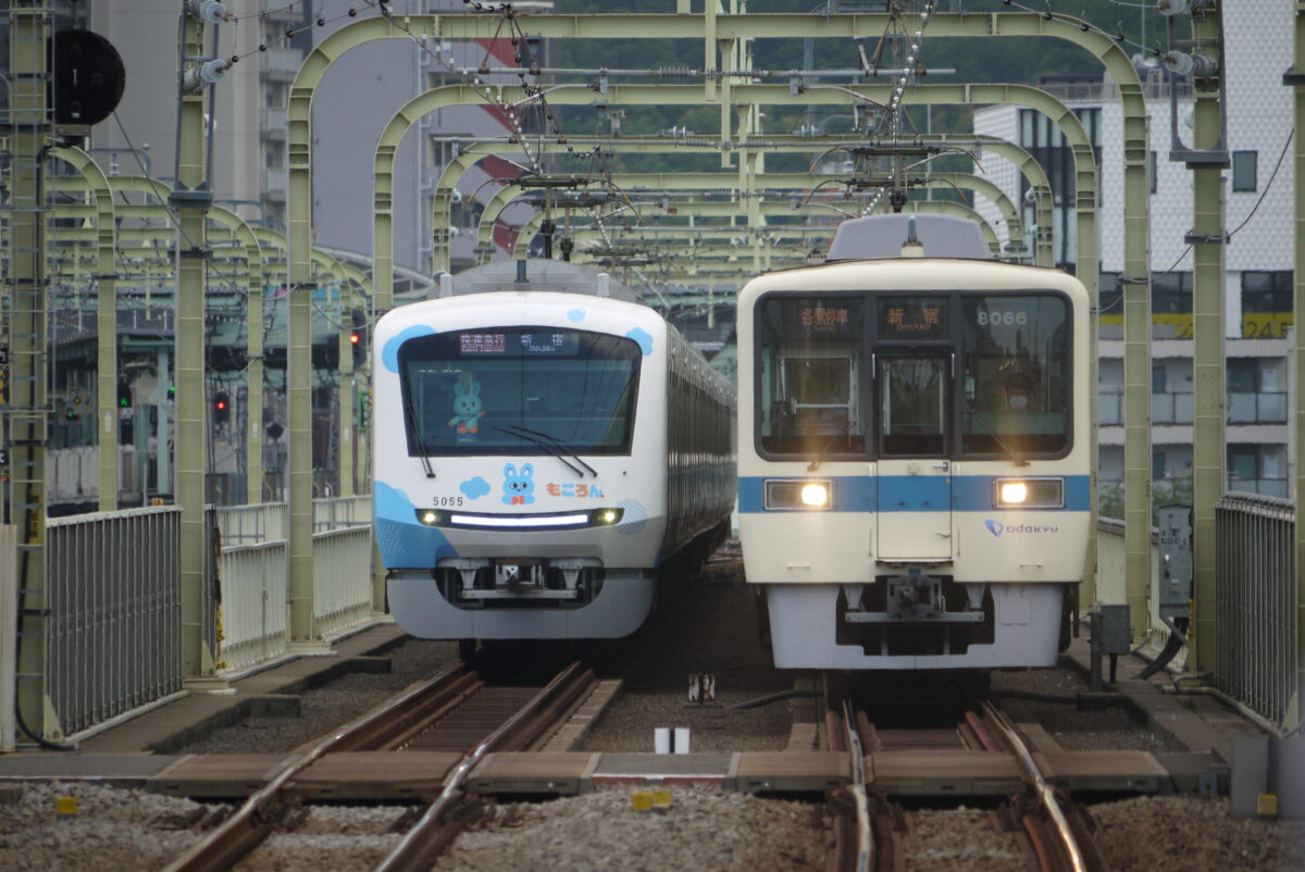 我が愛車！小田急5000形5055F「初代もころん号」を撮る！ | FreedomTrain