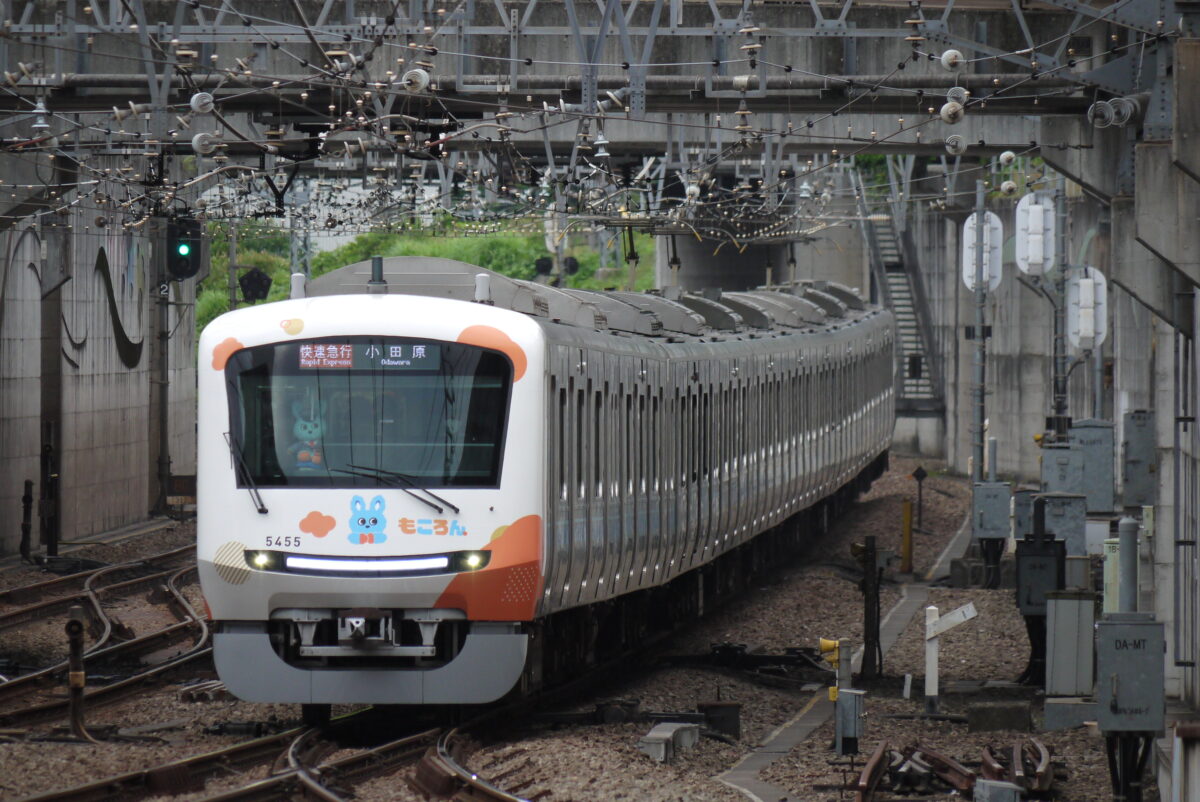 我が愛車！小田急5000形5055F「初代もころん号」を撮る！ | FreedomTrain