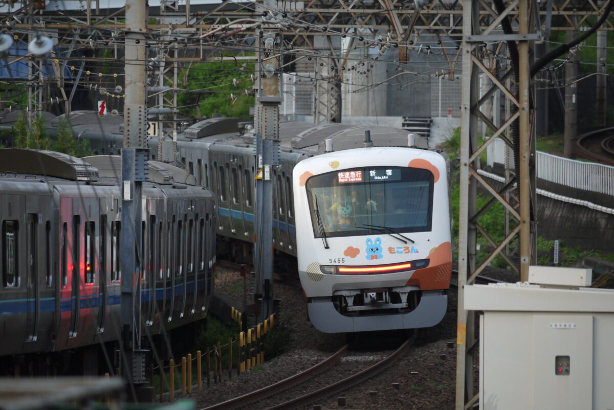我が愛車！小田急5000形5055F「初代もころん号」を撮る！ | FreedomTrain