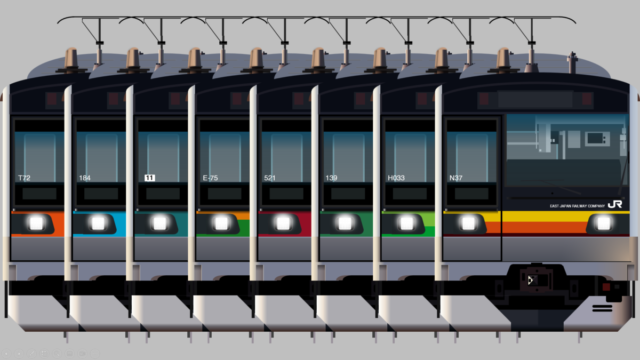 E233系2000番台に似合う色を探す会【勝手に塗装変更シリーズ】 | FreedomTrain